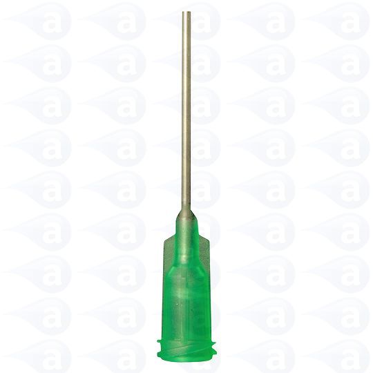 TE718100PK Dispense tip 18 Gauge Green 1" long